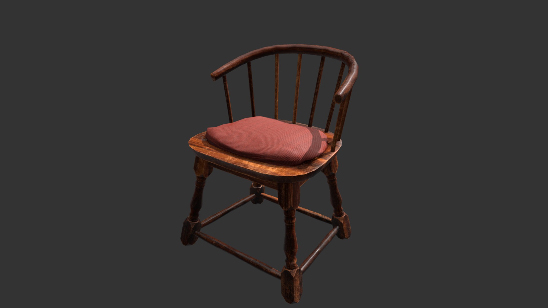 OLD MINI CHAIR - 3D model by Cez [b2f6398] - Sketchfab