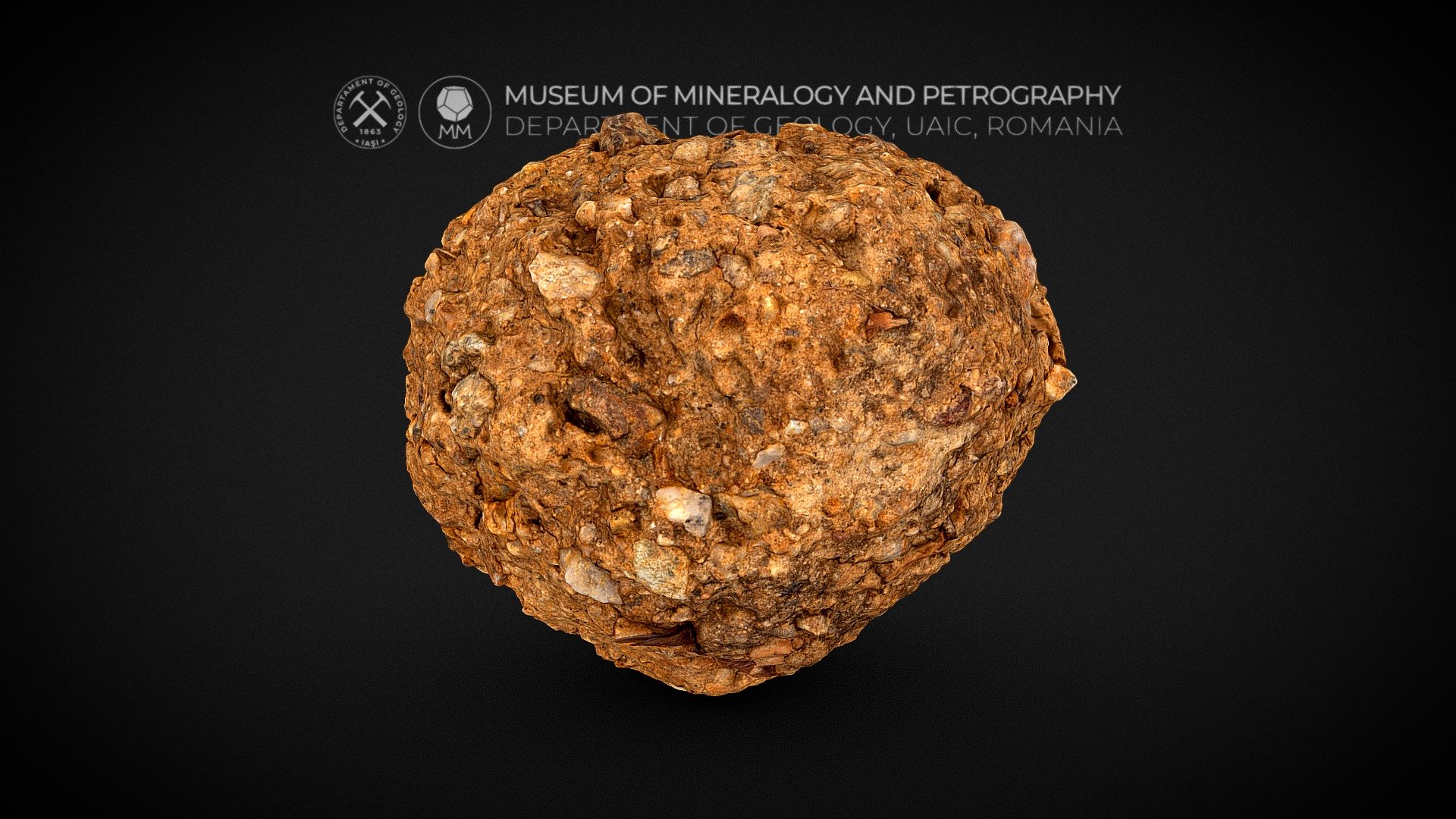 N is for Nodule rock - 3D model by Museum of Mineralogy and Petrography ...