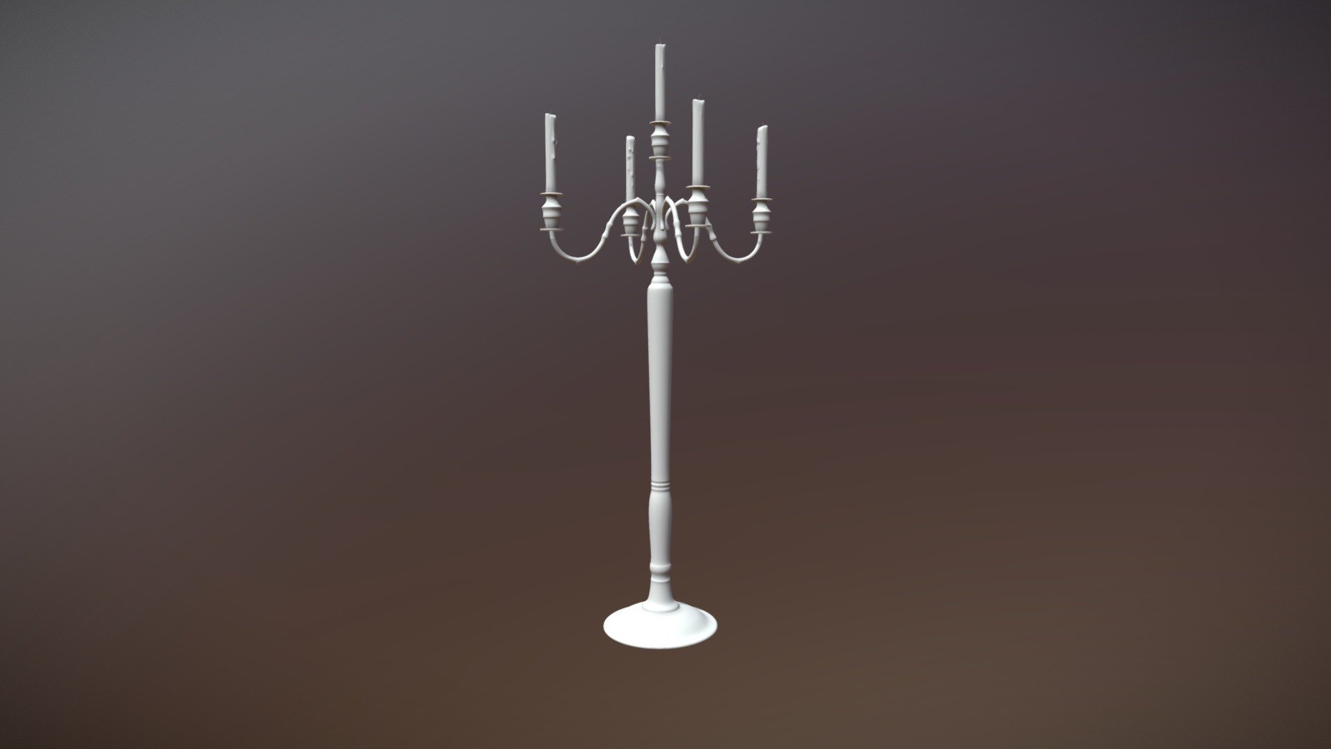 Candlestick - 3D model by Iryna Baranova (@ik__cg) [b2f6851] - Sketchfab