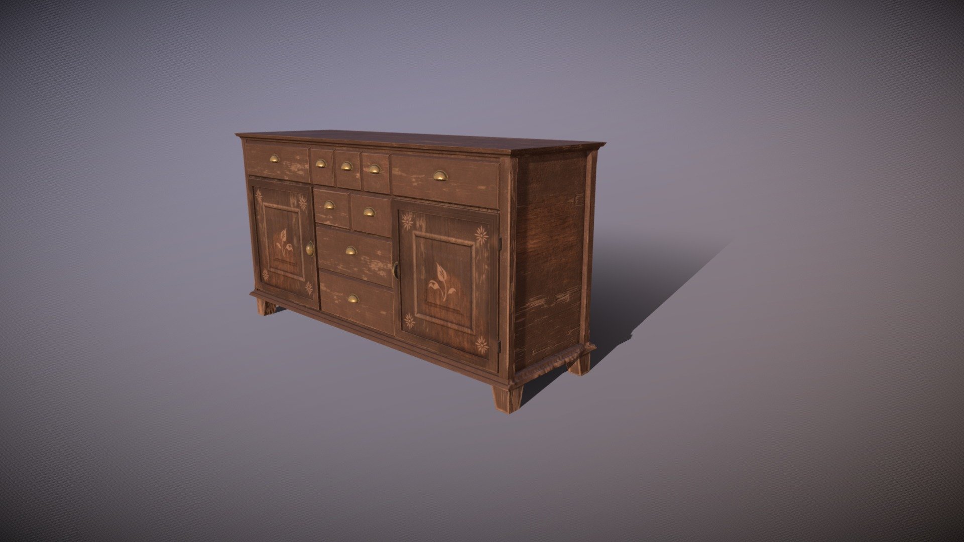 Buffet - 3D model by Mario Schiano (@marioschiano) [b2f7b91] - Sketchfab