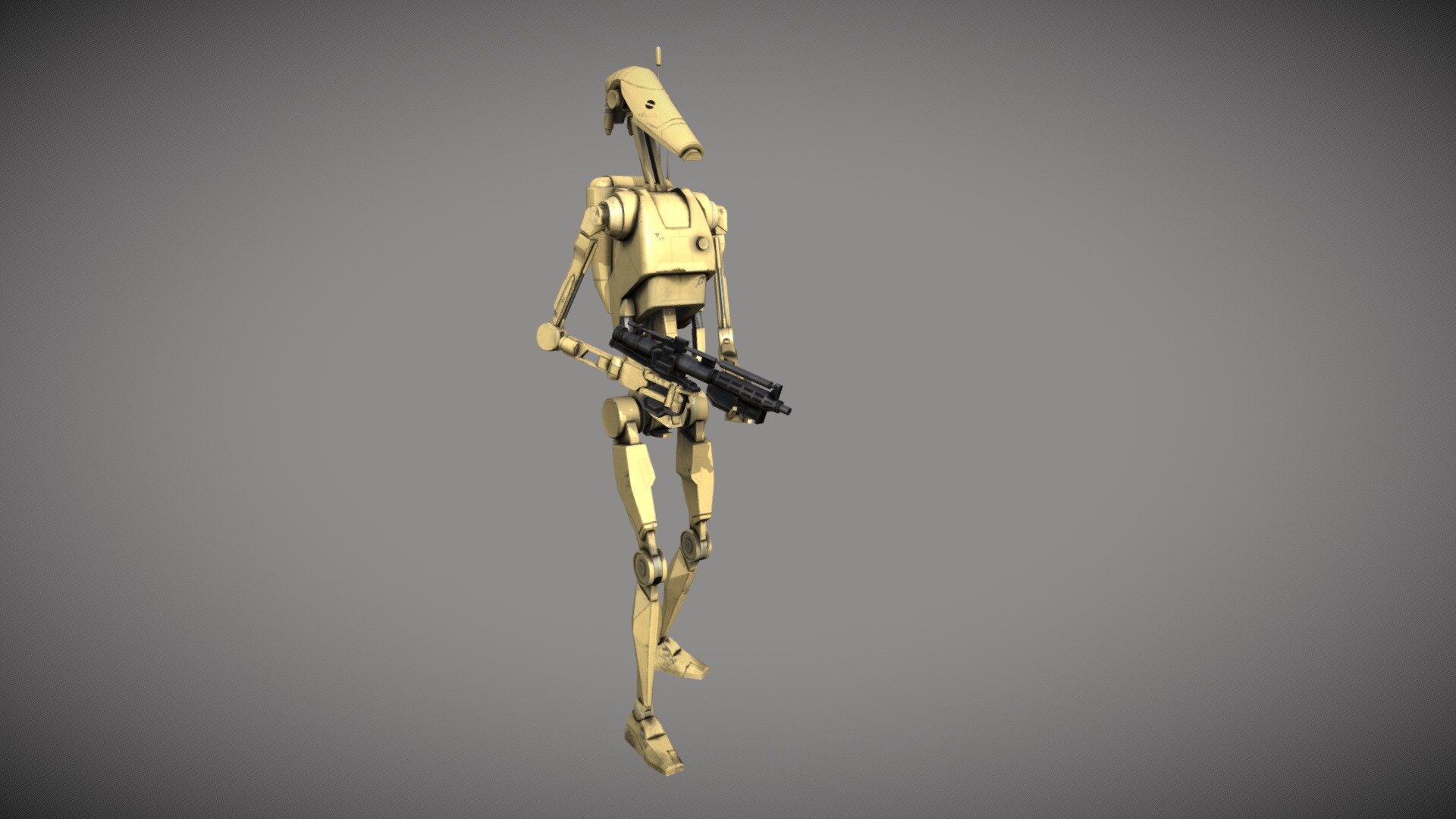 Star Wars - B1 Battledroid - 3D model by Stuart.Wright [b2f7c64 ...