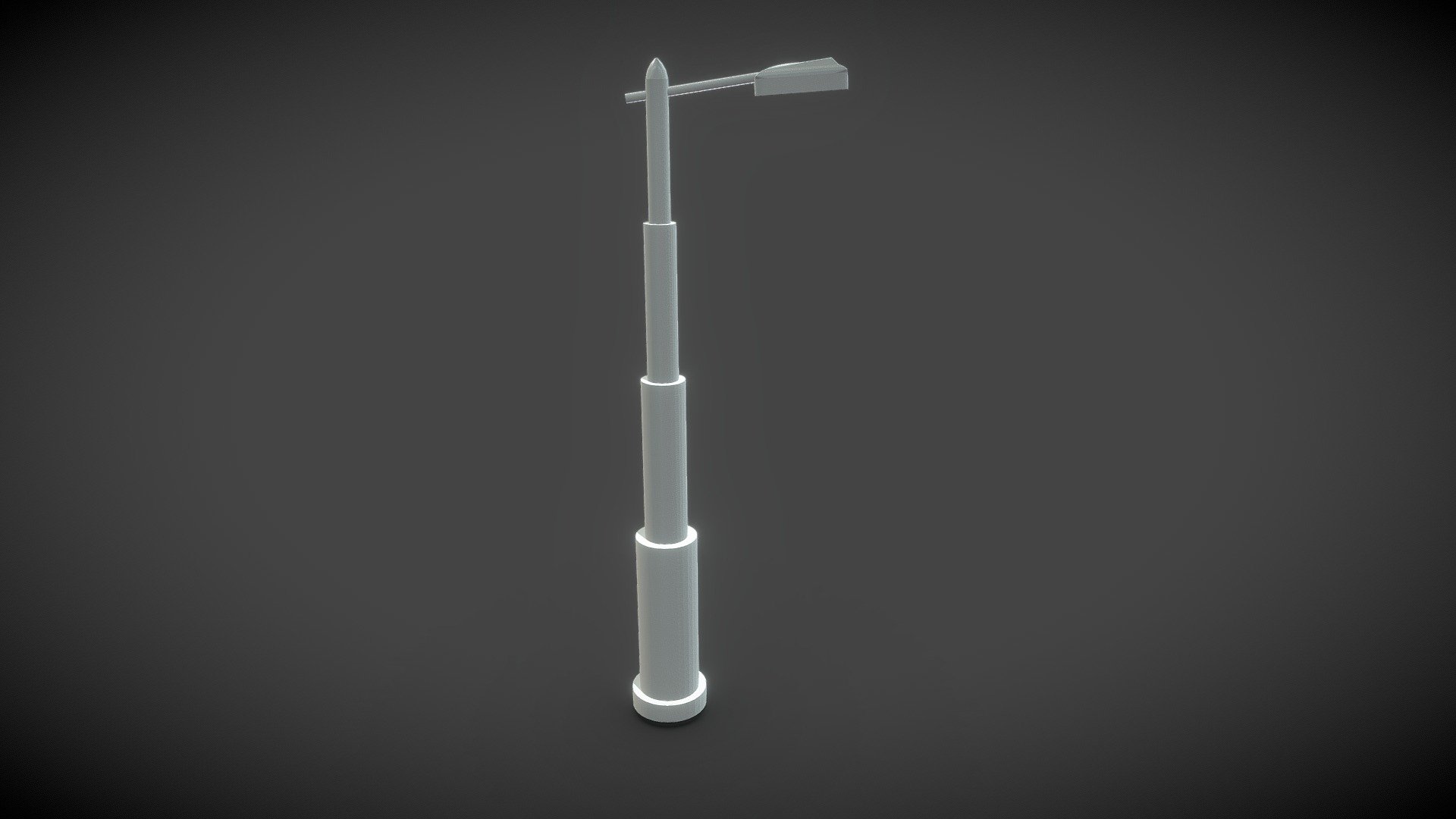 Streetlight Pole - Download Free 3D model by rhyac28 [b2f86e3] - Sketchfab