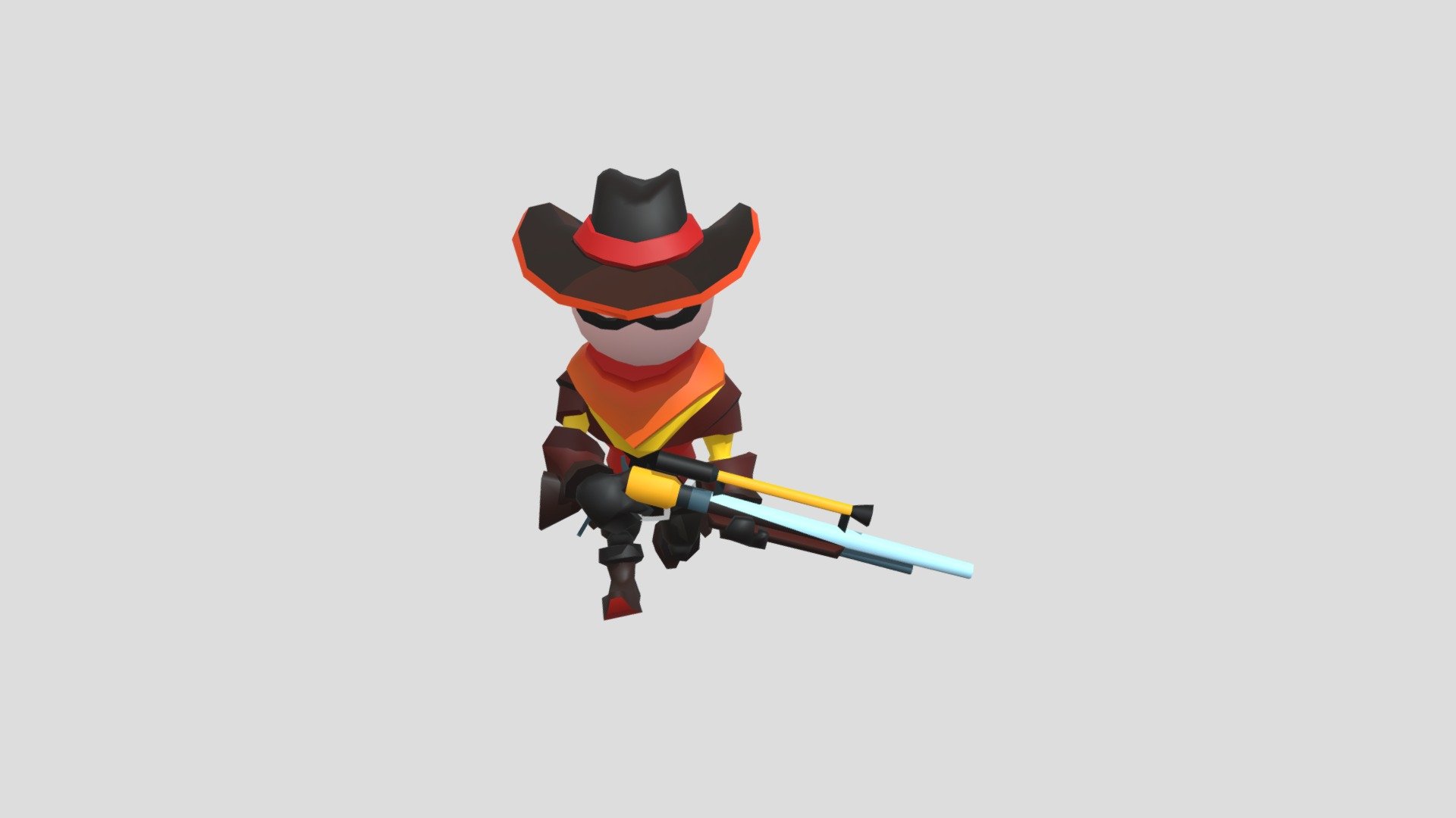 bandit_04_run - 3D model by CC (@ccsf) [b2f8dfe] - Sketchfab