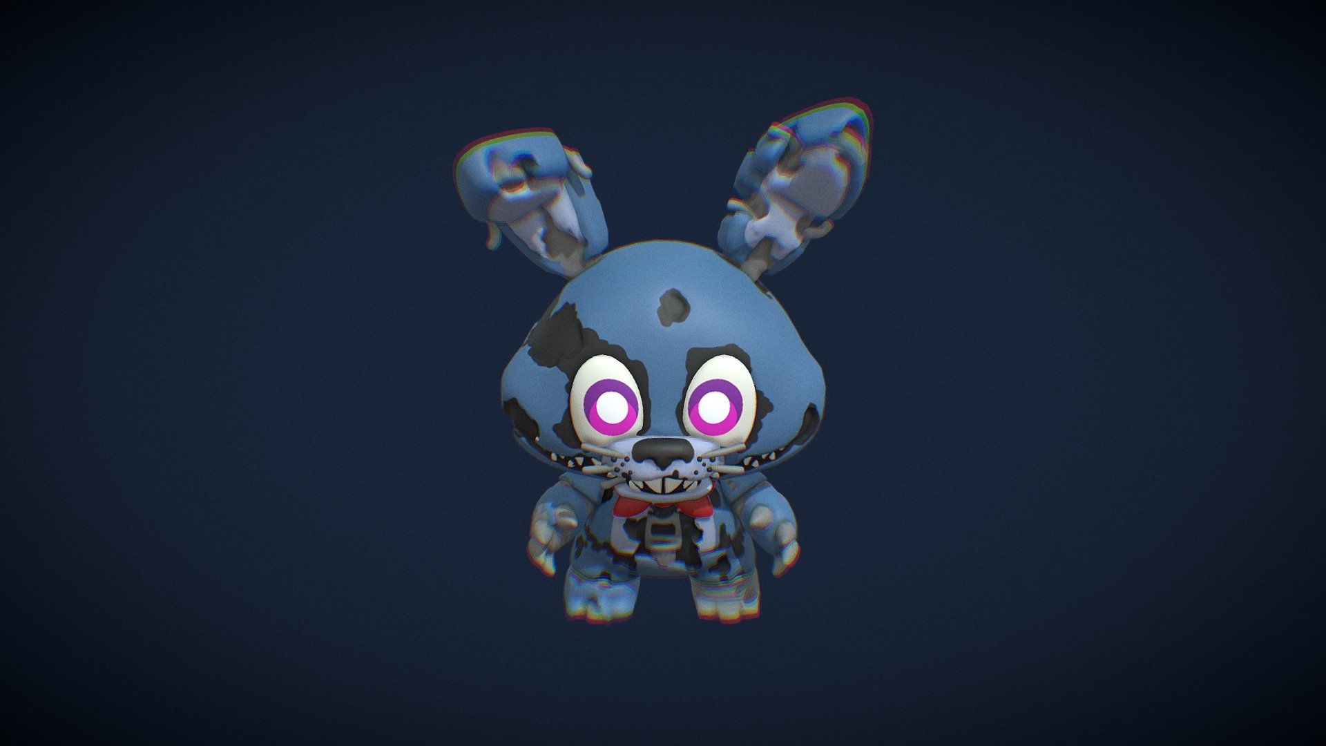 Nightmare Bonnie - Download Free 3D model by royalroyaltymodel112 ...
