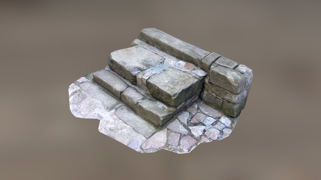 Stone Step - 3D model by NatureManufacture [b2fb98d] - Sketchfab