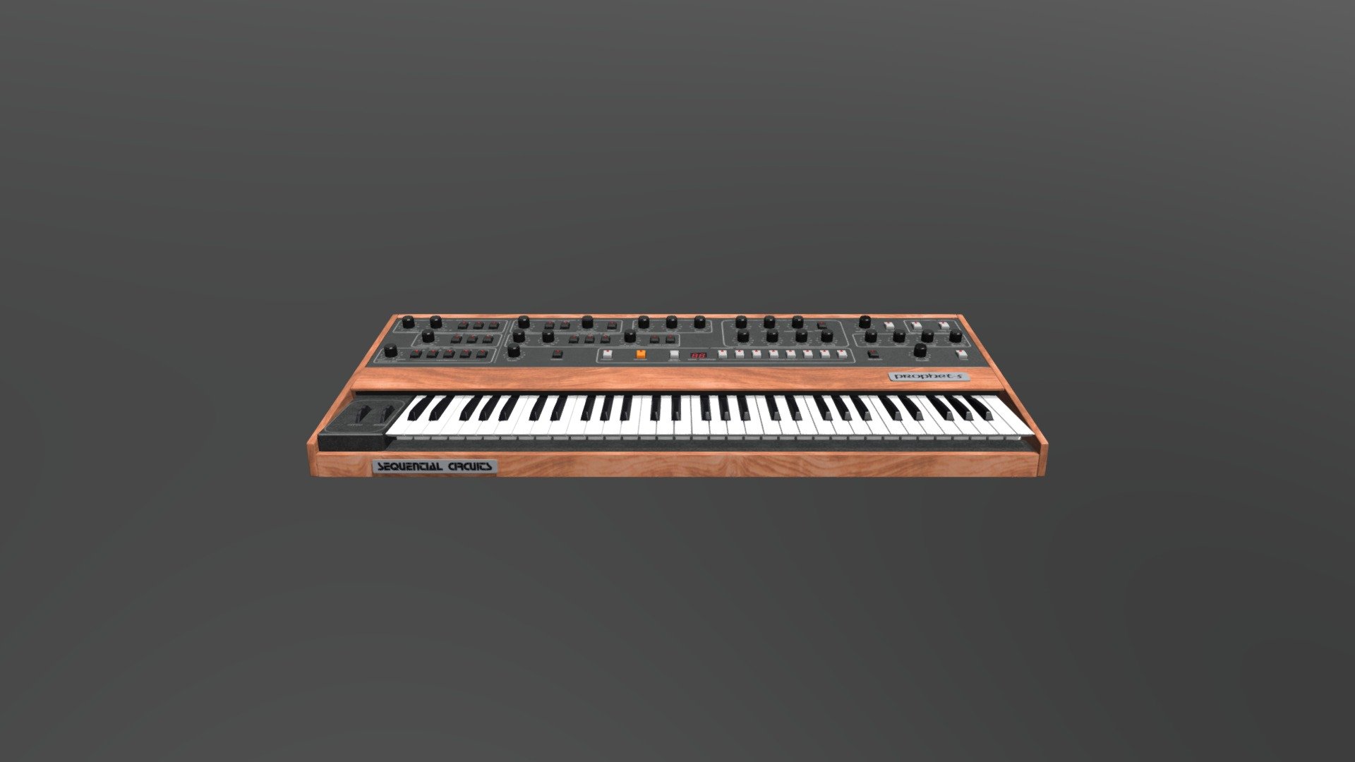 Prophet 5 Sequential Circuits Synthesizer - 3D model by PhntmPenguin ...