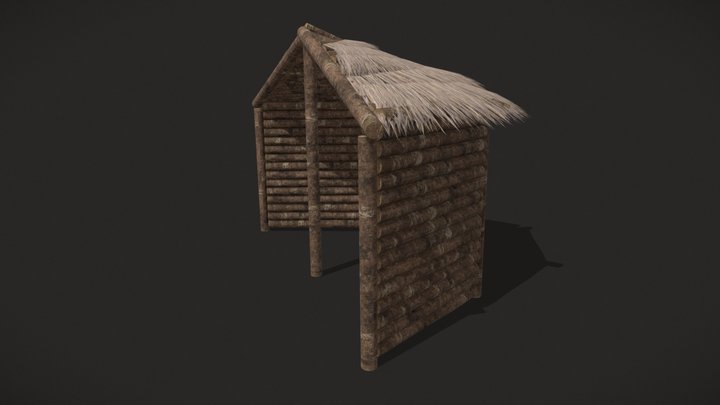 Thatched-roof 3D models - Sketchfab