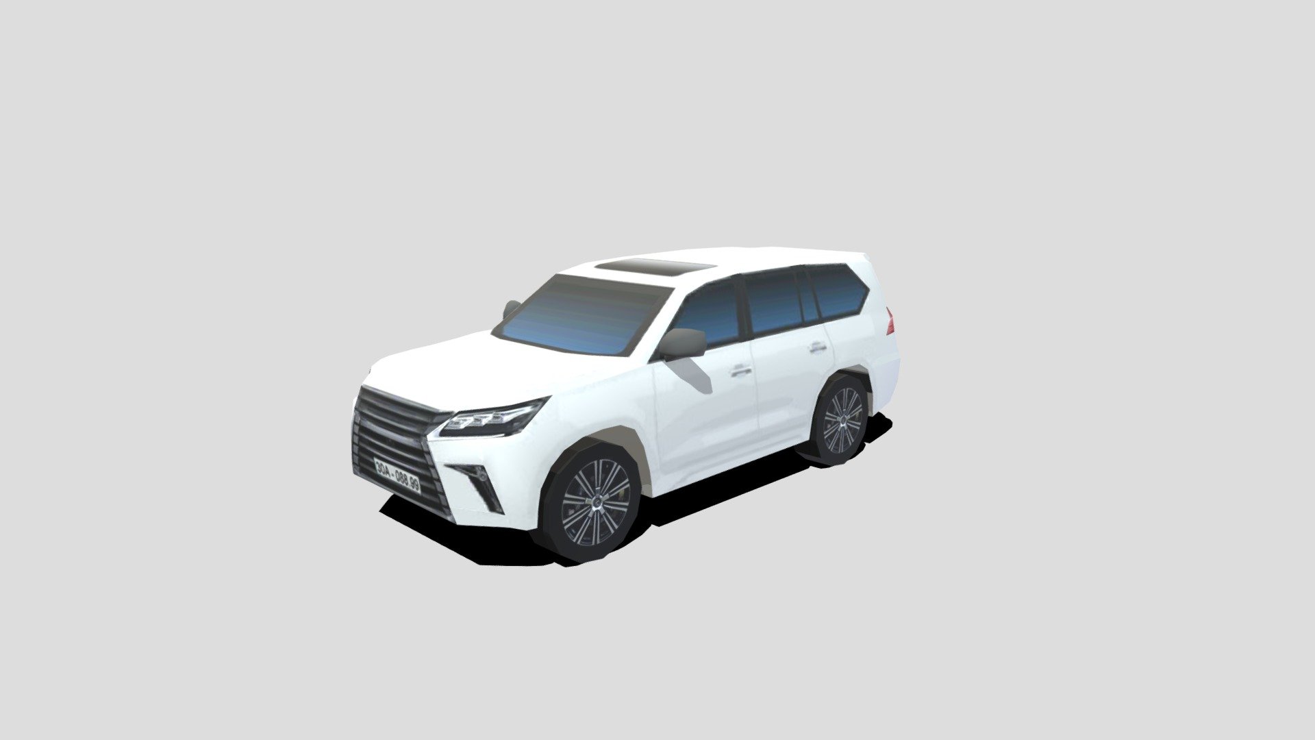 Lexus LX570 - Download Free 3D model by asian3dmodel ...