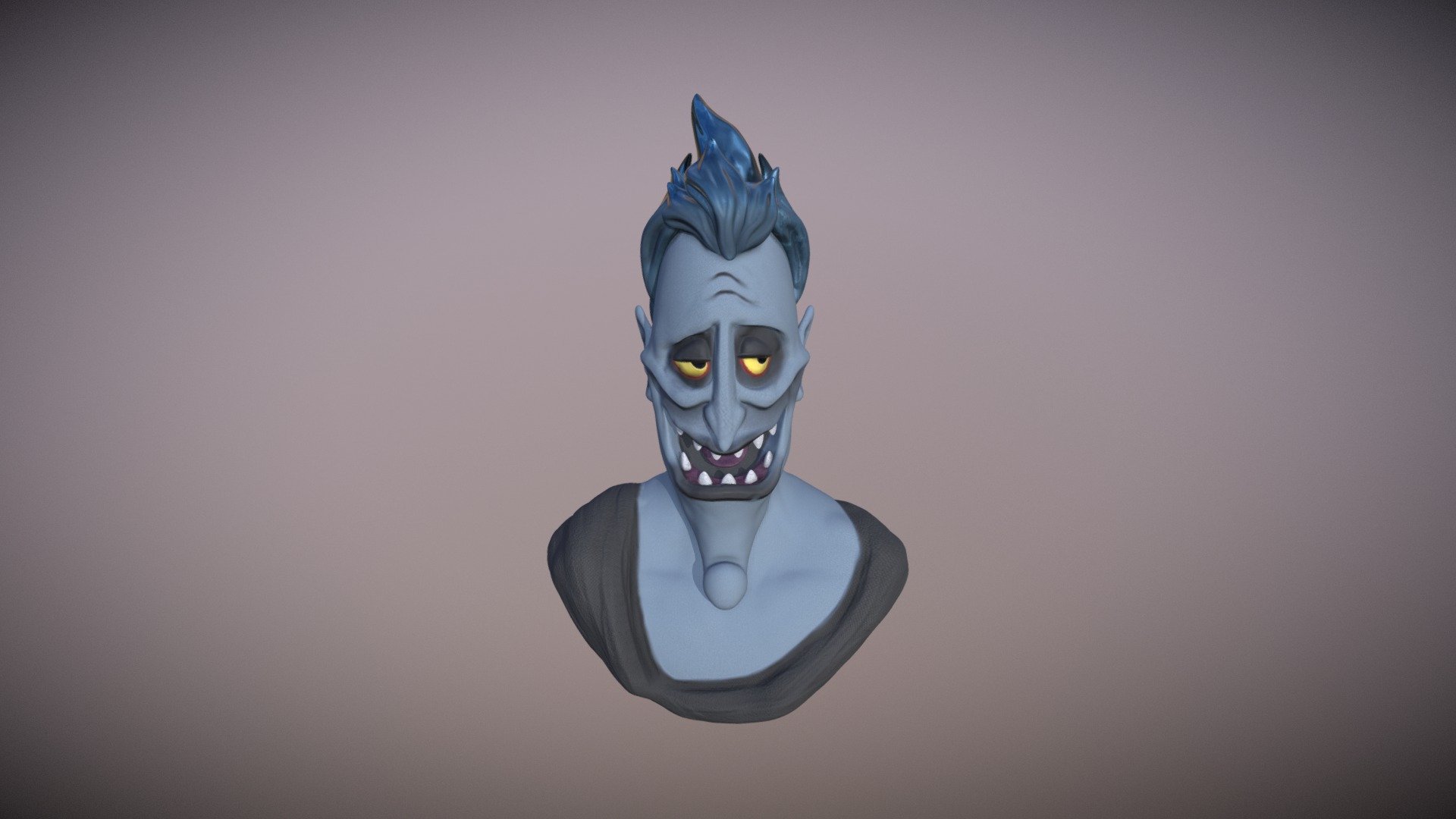 Hercules - Hades 3D Bust - 3D model by Ning97 [b300282] - Sketchfab