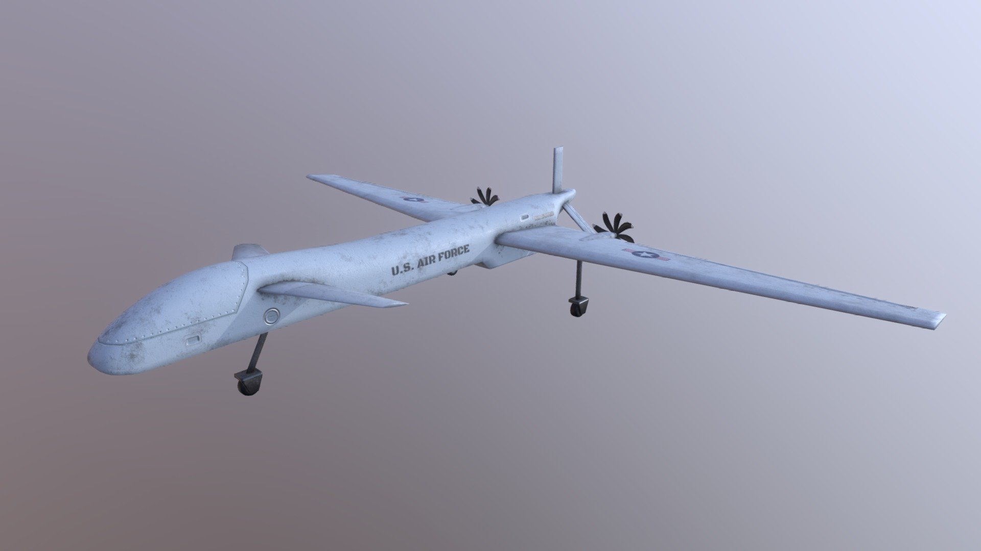 UAV - Download Free 3D model by Artem Goyko (@Artem.Goyko) [b301159 ...