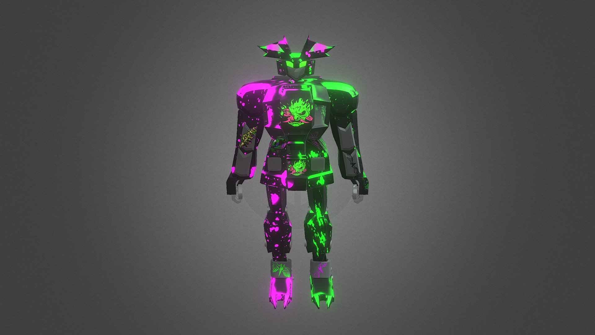 Mech 2_0 - Download Free 3D model by Brains9NC [b301308] - Sketchfab