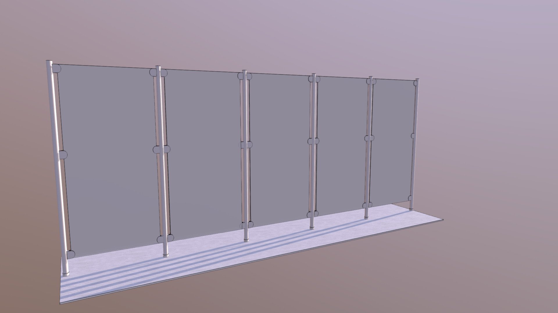Customer 0196-B - Privacy Screen - 3D model by Mr.Sparc [b301d7c ...
