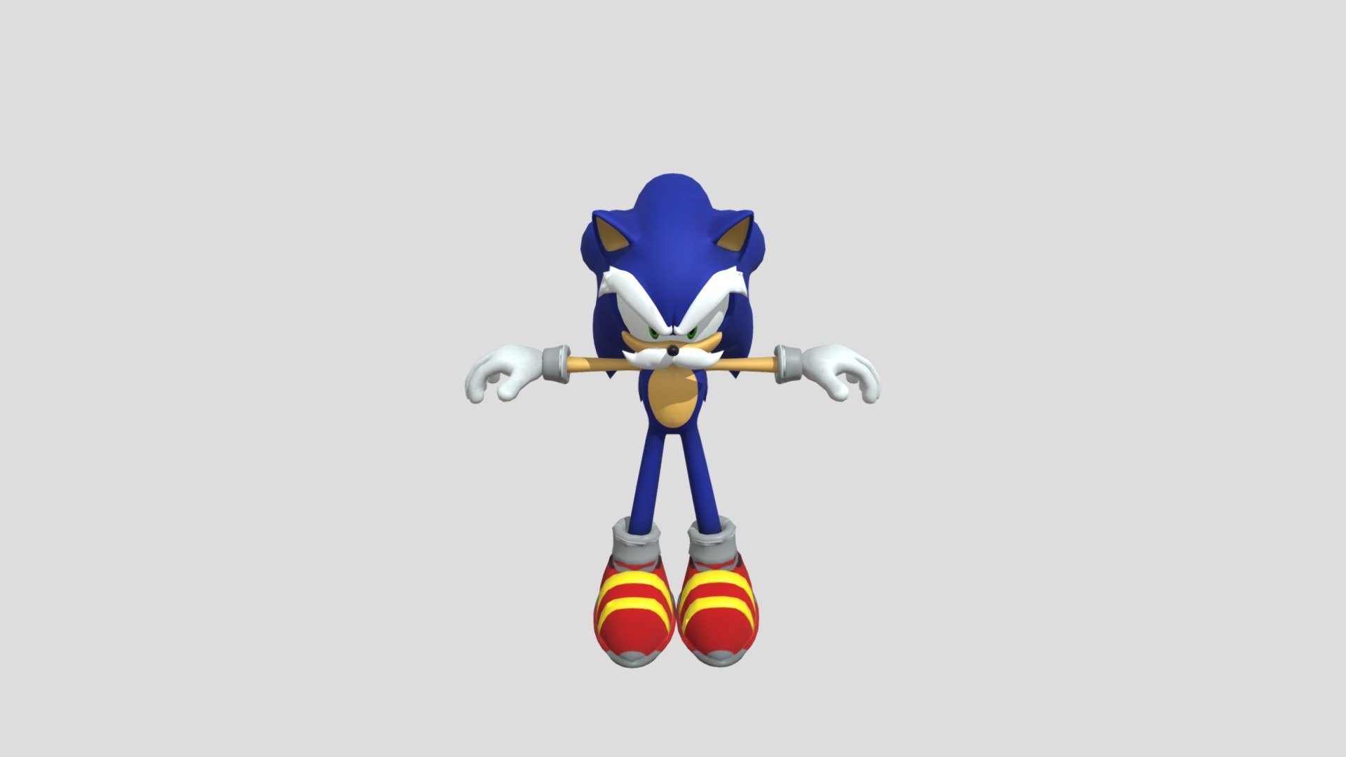 Uncle Chuck (Sonic the Hedgehog) W.I.P - 3D model by mikomagallona ...