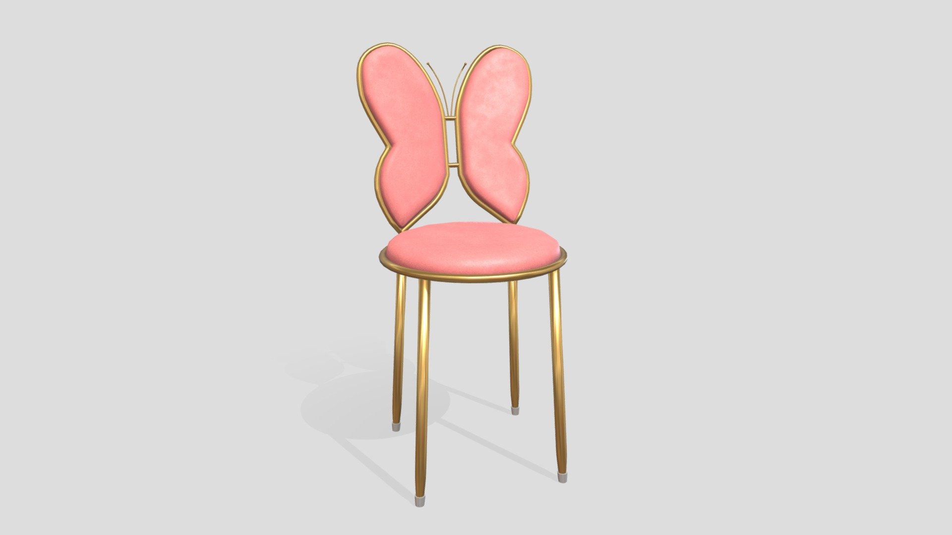Butterfly Vanity Chair - Buy Royalty Free 3D model by Misulbyrh ...