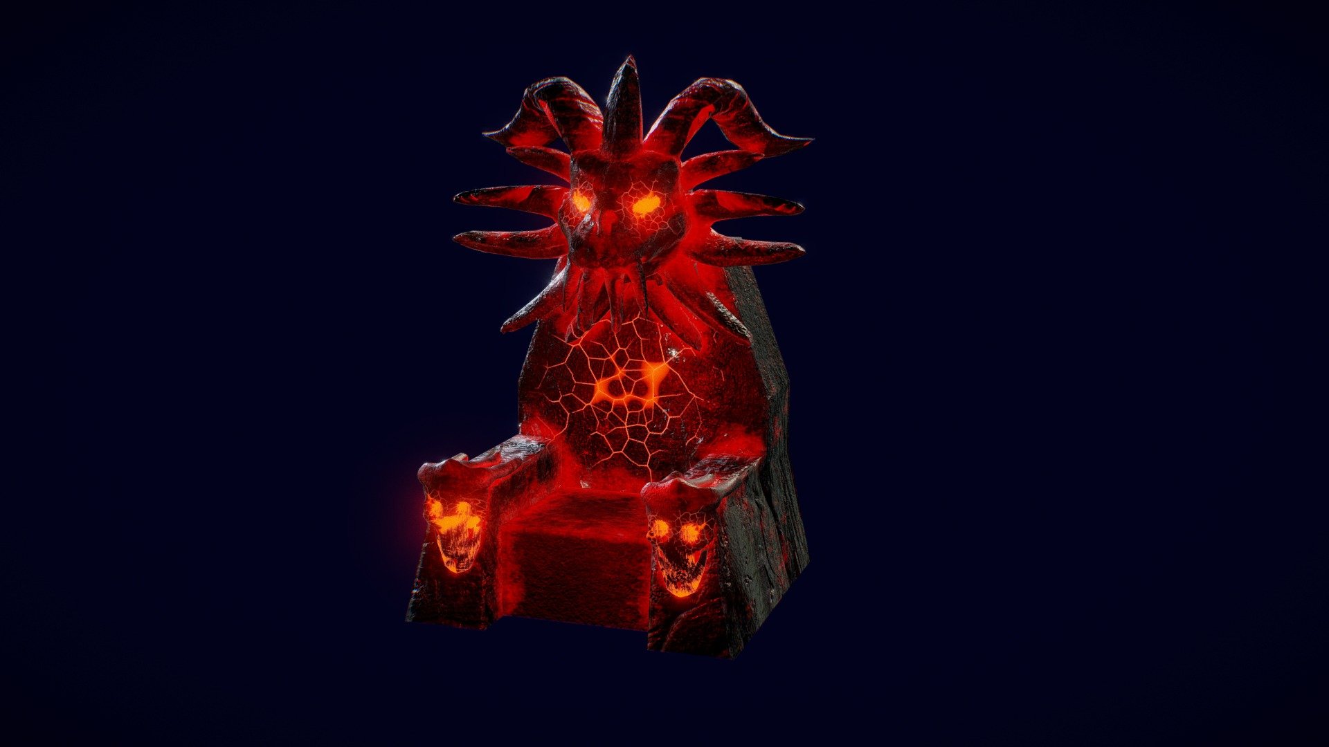 Boss 1 Throne - HTF - 3D model by amt16 [b306224] - Sketchfab