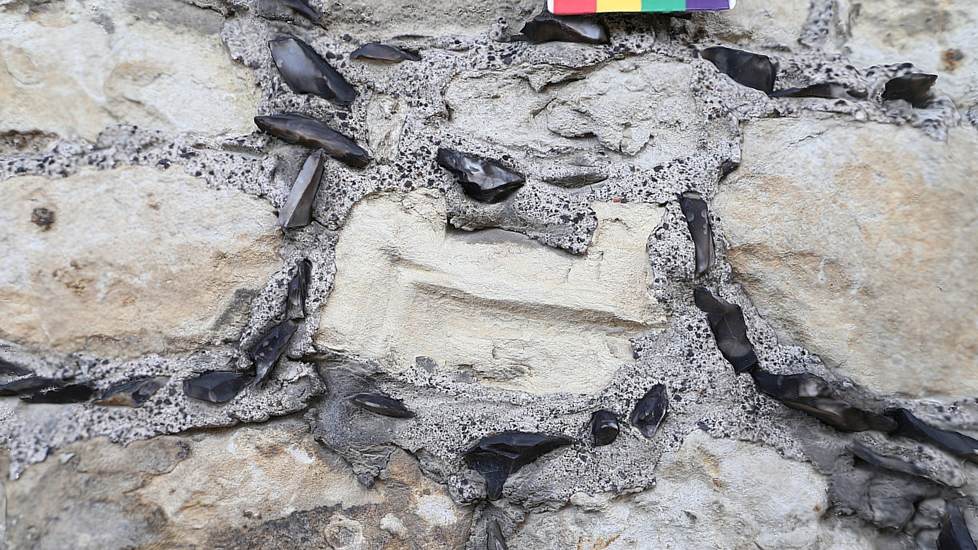 Reused embattled moulding fragment AE2 - 3D model by Rochester ...