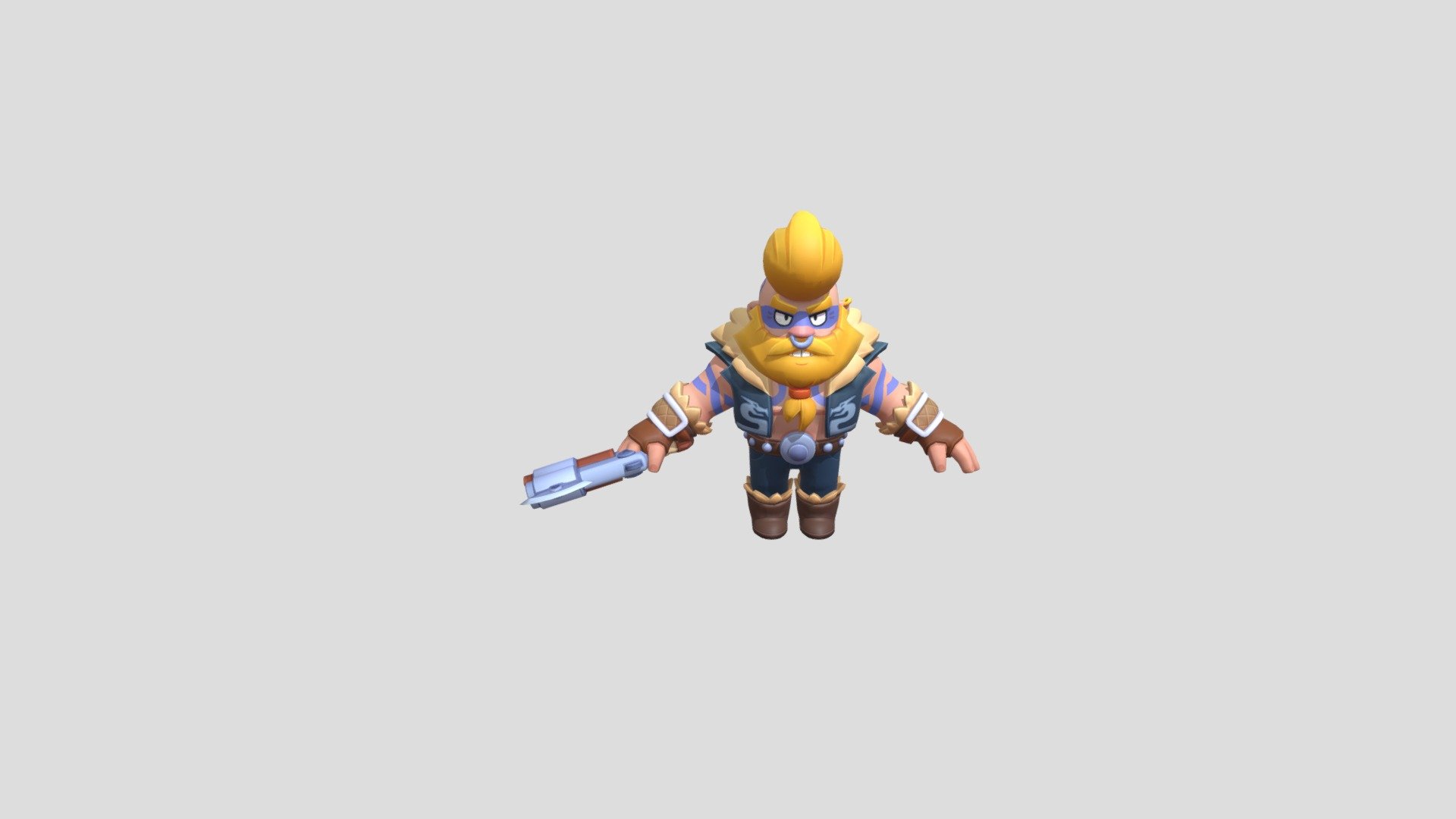 Viking Bull Remodel - Download Free 3D model by Brawl2024. (@Brawl2023 ...