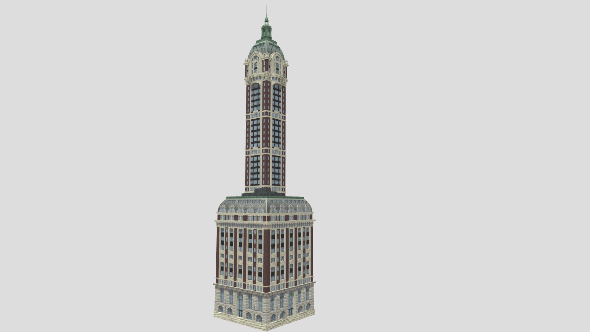 Singer Building - Download Free 3D model by novusod [b309d4f] - Sketchfab