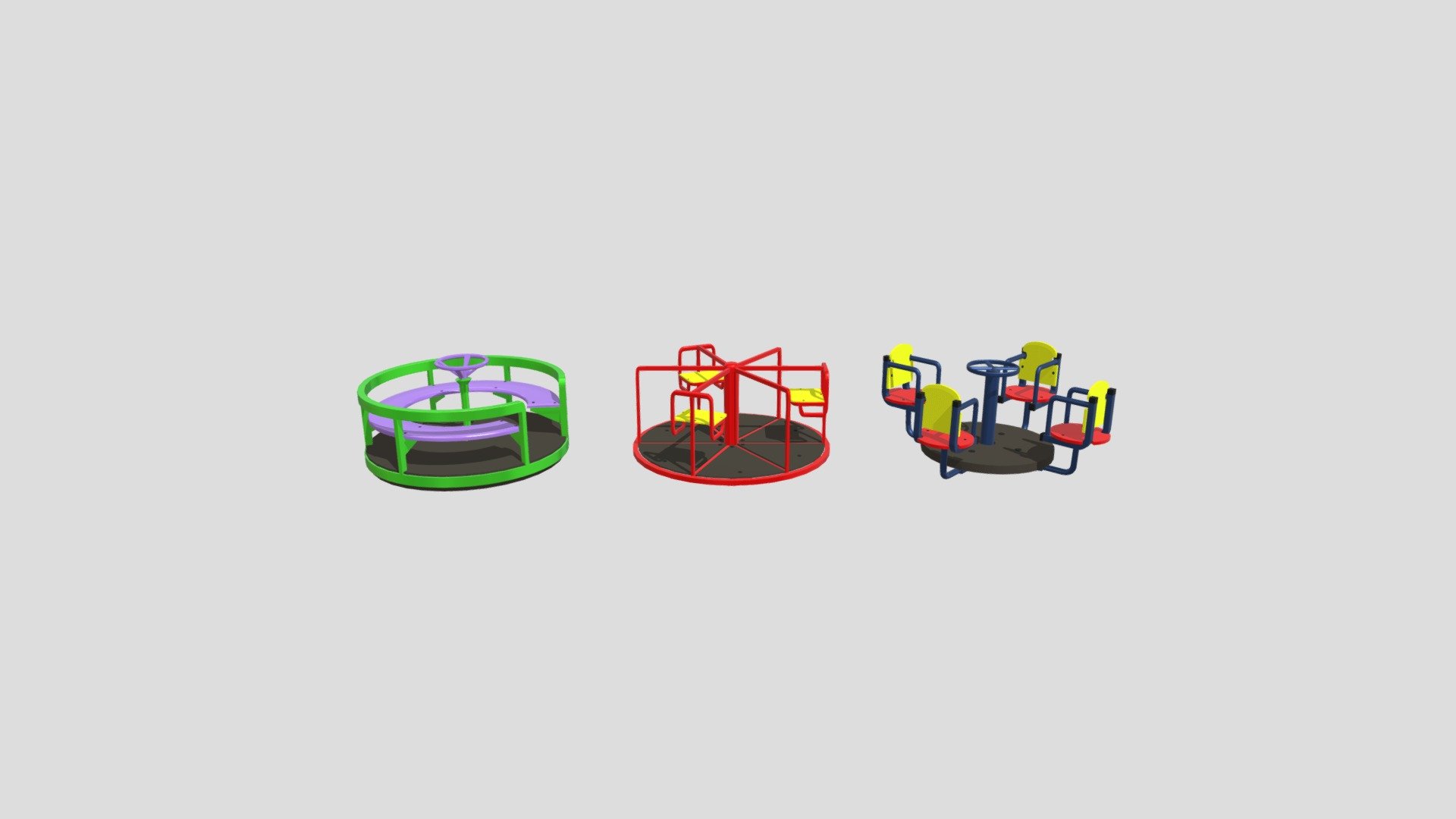 carousels - Download Free 3D model by TeenWolf (@Teen-Wolf) [b309e6b] - Sketchfab