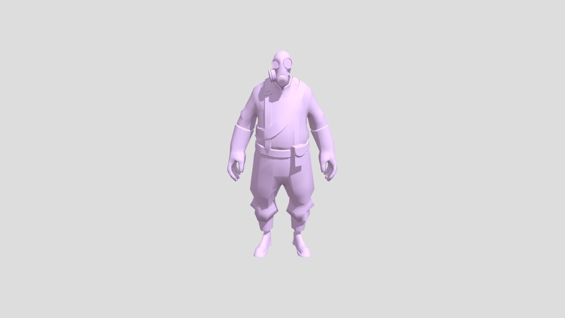 Purple Pyro - 3D model by Gaegineer (@MeowclesLovesBigBois) [b30a520 ...