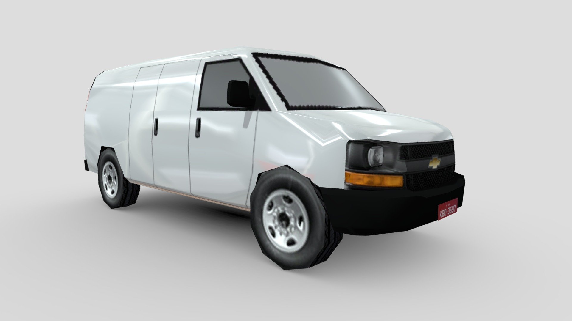 Chevrolet Express 2003 - Buy Royalty Free 3D model by Nucity [b30ae99 ...
