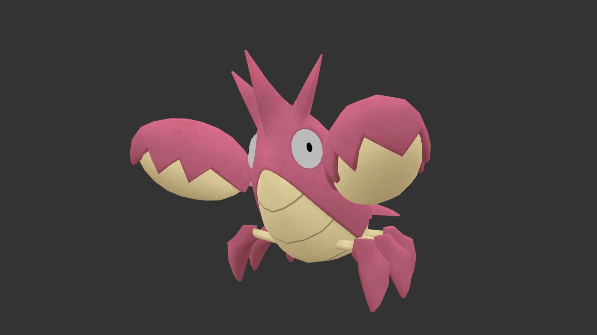 Shiny Corphish (SV) - Download Free 3D model by Mariokart07 [b30b323 ...