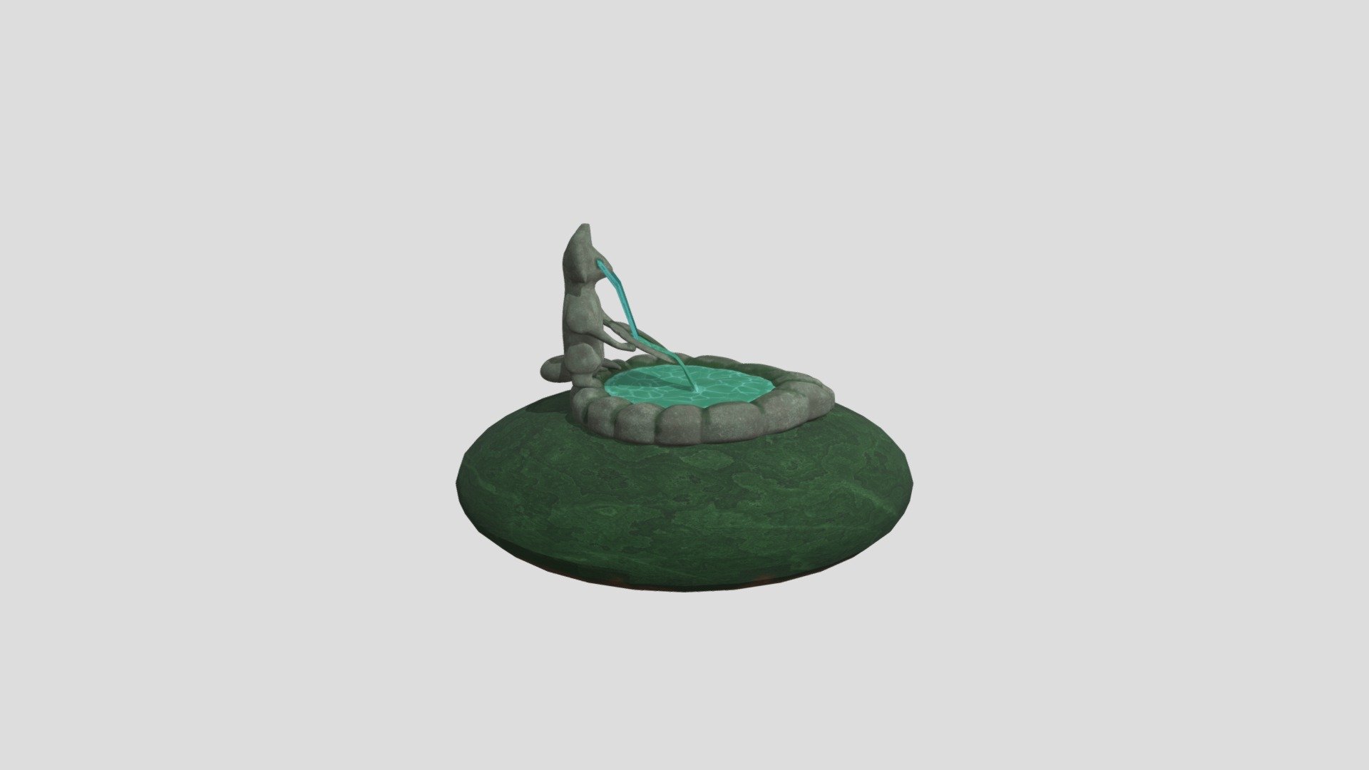 Fox Fountain - 3D model by Tigerlilly2931 [b30b58f] - Sketchfab