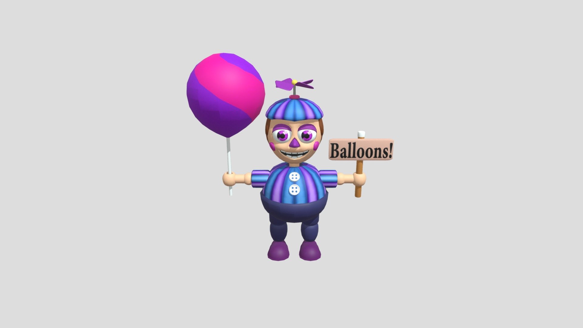 Splinks_ballongirl - Download Free 3D model by Gh4xt3r [b30ba0f ...