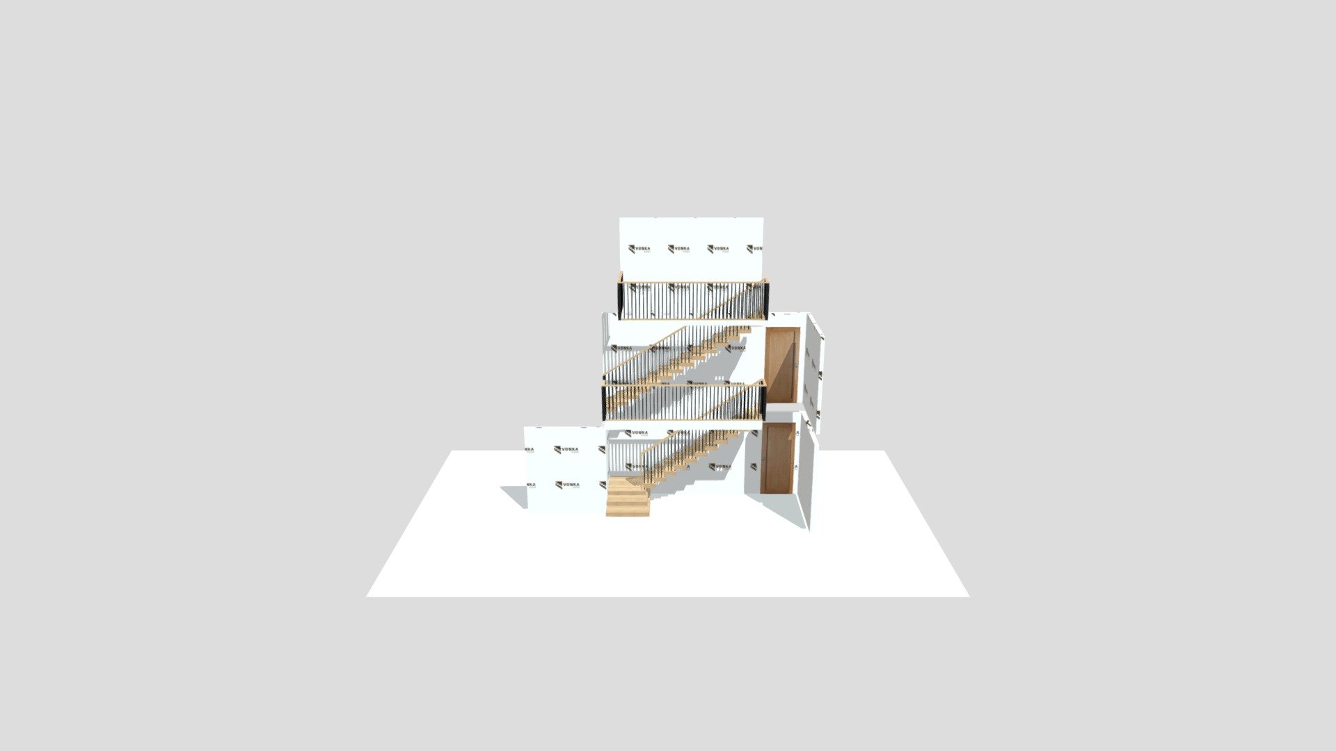 Duriya - version 3 - Download Free 3D model by Vonka Stairs Ltd (@vonka ...