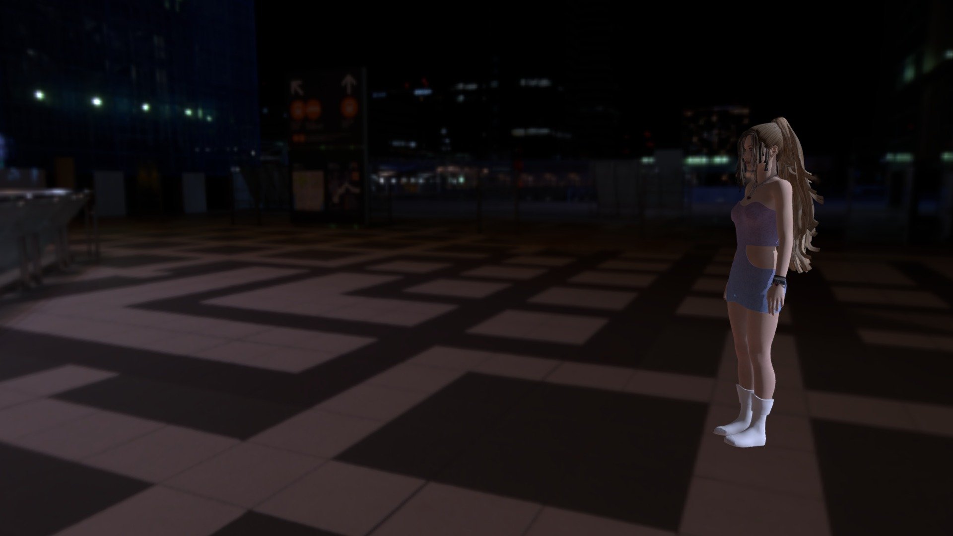 Sexy Girl Dress Download Free 3d Model By Deathartgames