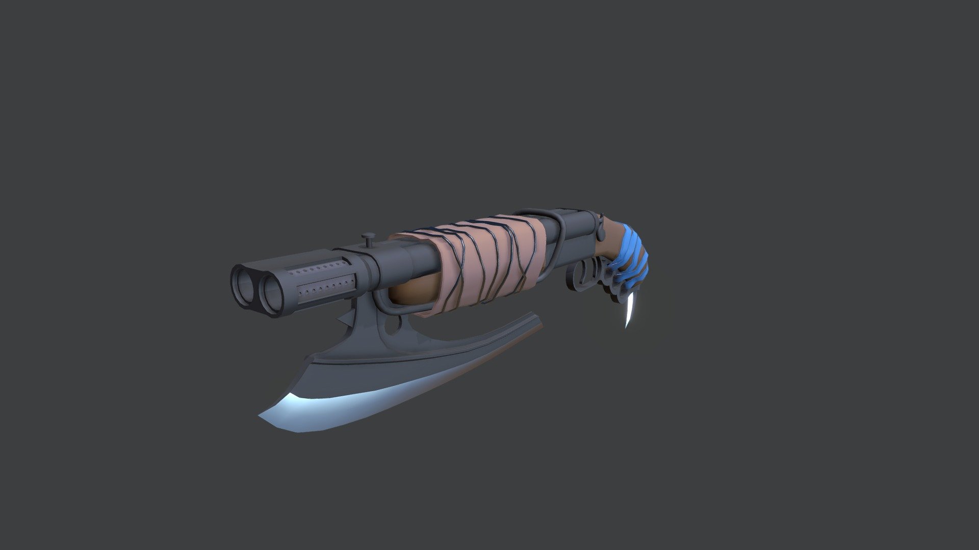 Shotgun Gamedev Legend 3d Model By Occams Razor [b30f18f] Sketchfab