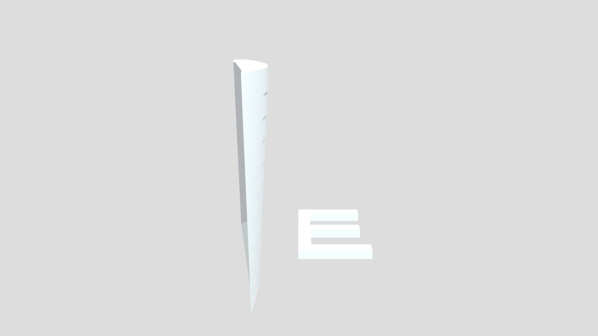 E - 3D model by jointowang666 (@jointowang) [b30f88b] - Sketchfab