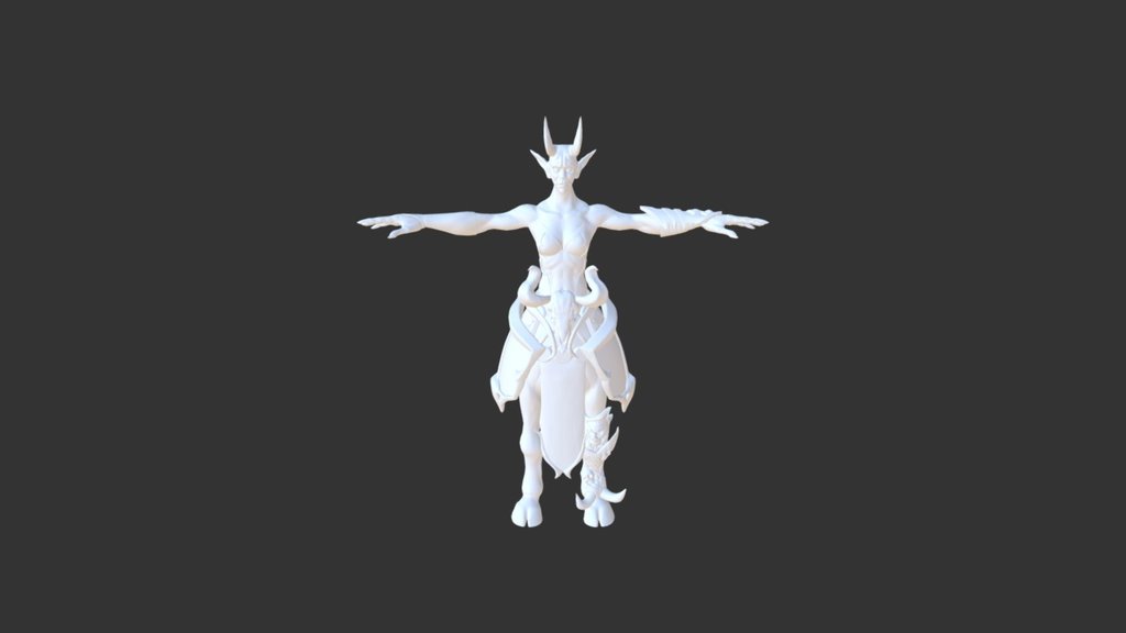 fel dryad - 3D model by matkolbeckart [b30f90c] - Sketchfab