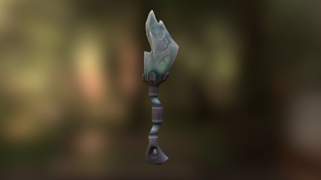 Frosted Greatsword - 3D model by cassiedudley [b313f26] - Sketchfab