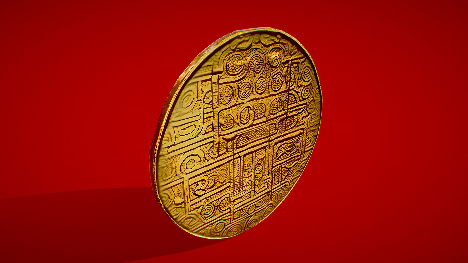 Gold ancient coin - Download Free 3D model by Verticle [b316371 ...