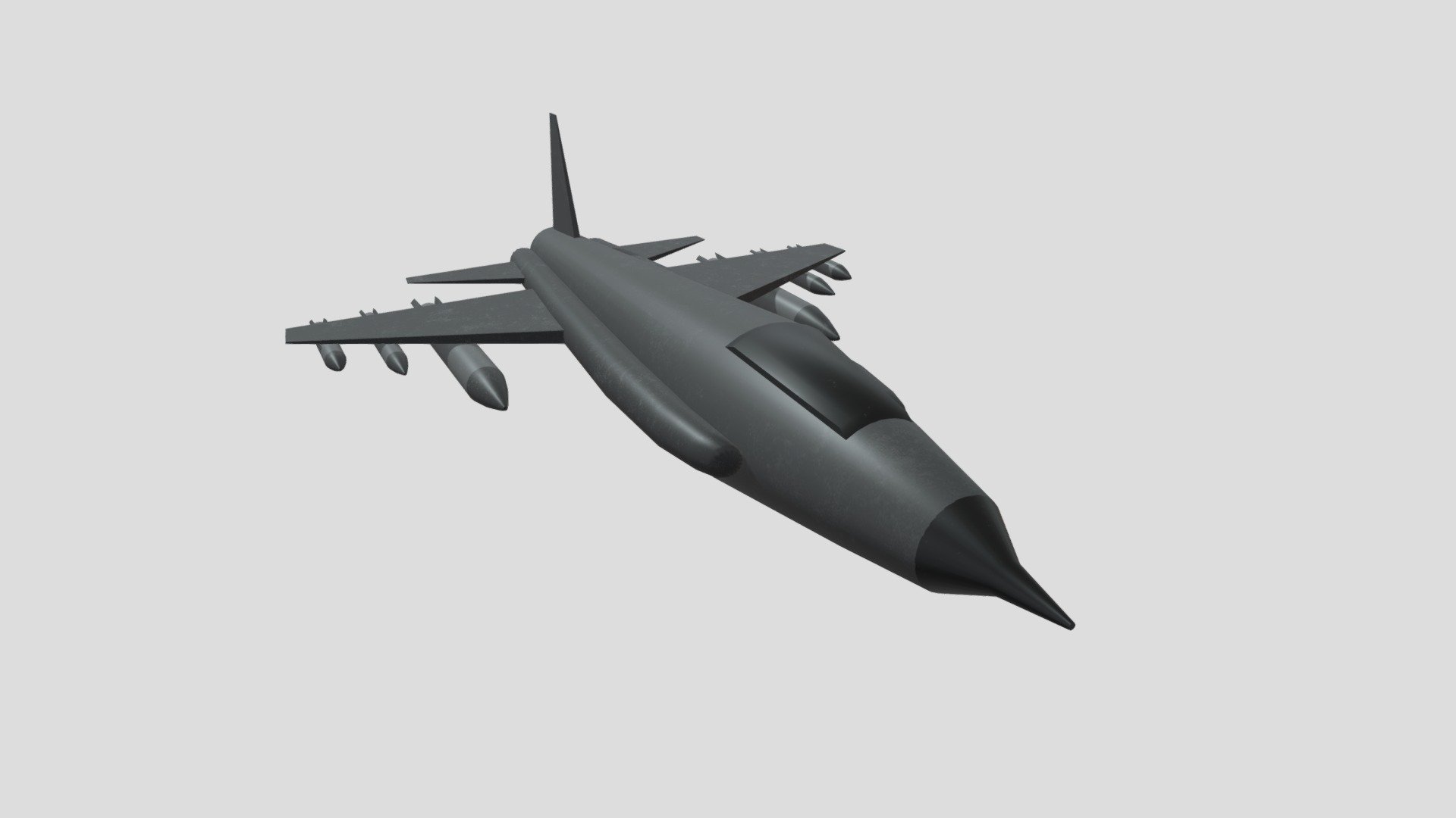 Low Poly Aircraft - 3D model by DigitalFrontierLabs [b3165de] - Sketchfab