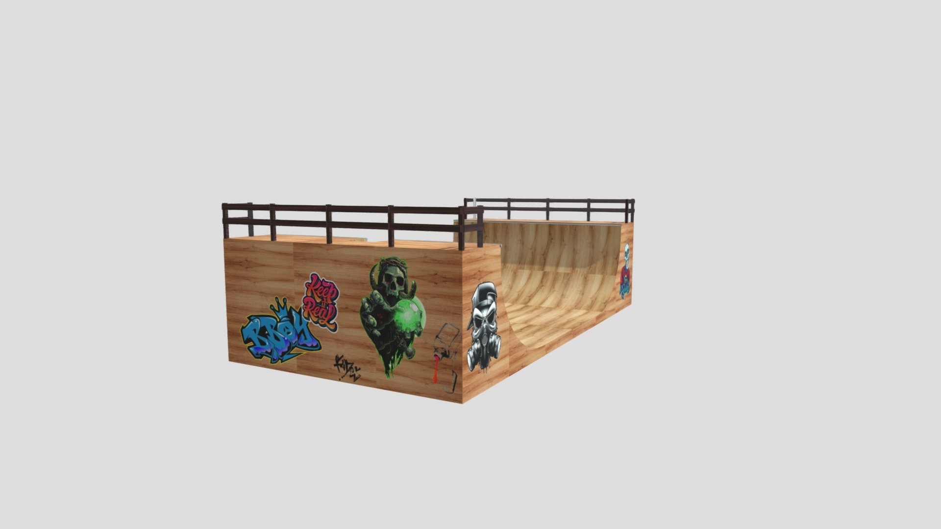 Assignment 5_Game Object 2 UV and Textured_Chen - 3D model by Gi-ting ...