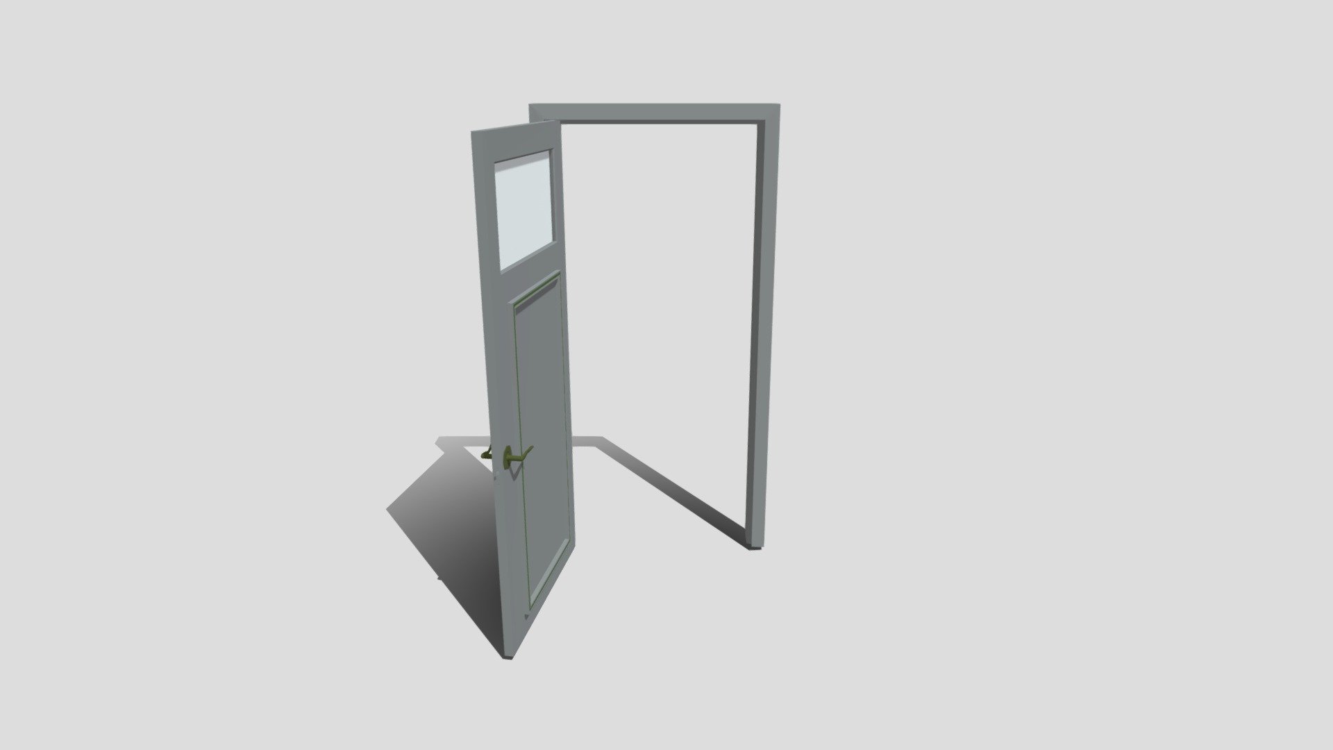Animated low-poly door - Download Free 3D model by Dead-Soul [b31949b ...