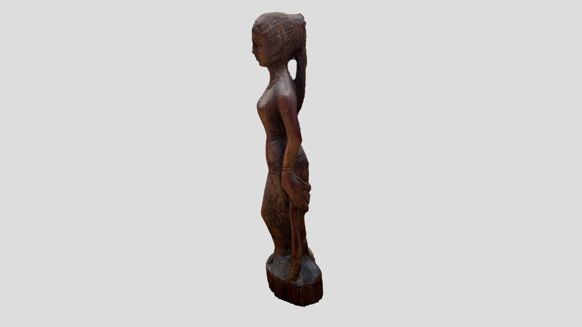 Woman wood sculpture - Download Free 3D model by VGarts [b31abb5 ...