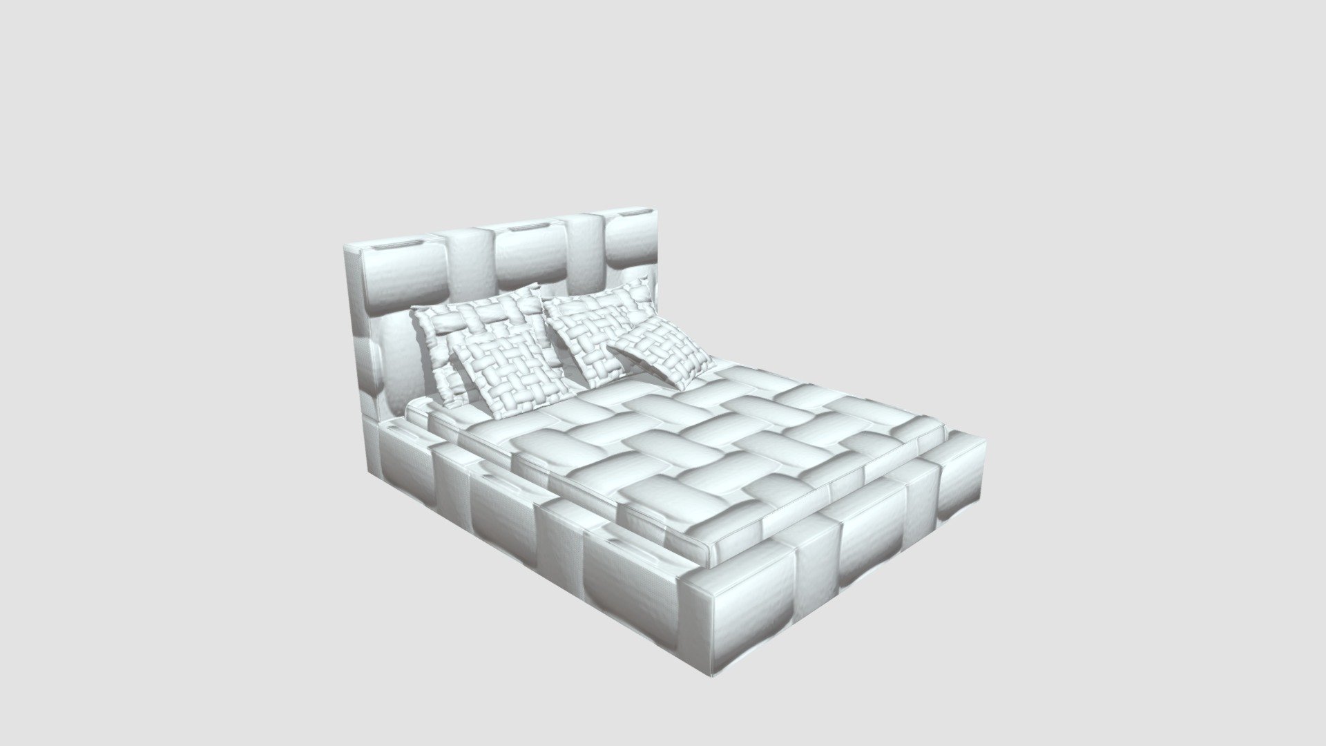 Bed - Buy Royalty Free 3D model by Evermotion [b31c78a] - Sketchfab Store