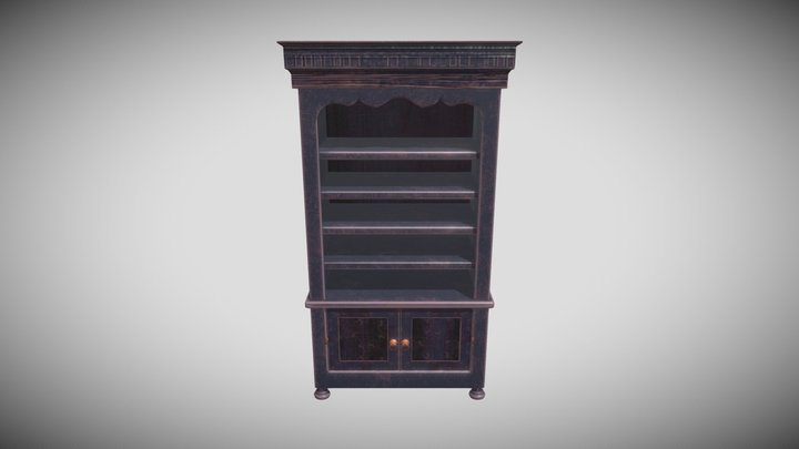 Bookshelf 3d Models Sketchfab