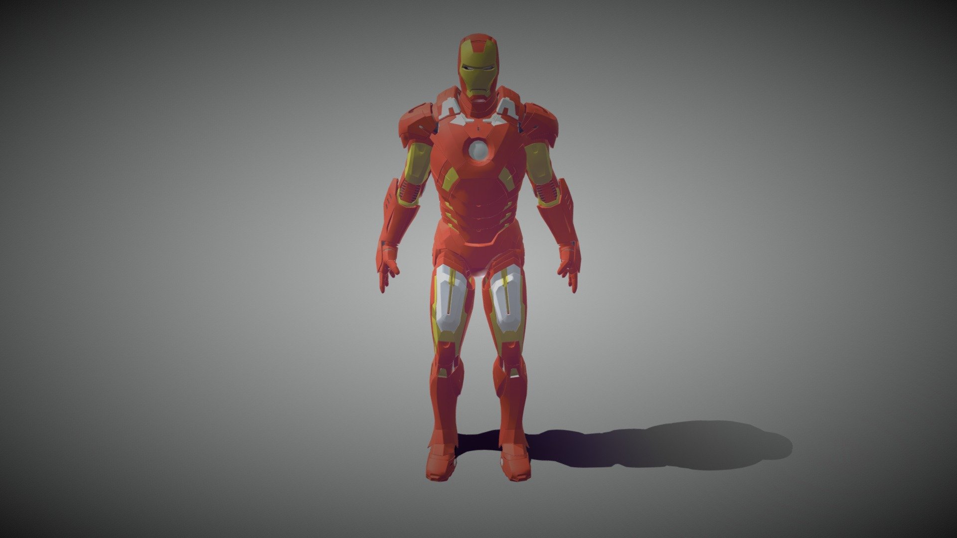 the Iron Man model - Download Free 3D model by vijayadlok74 [b31e77a ...