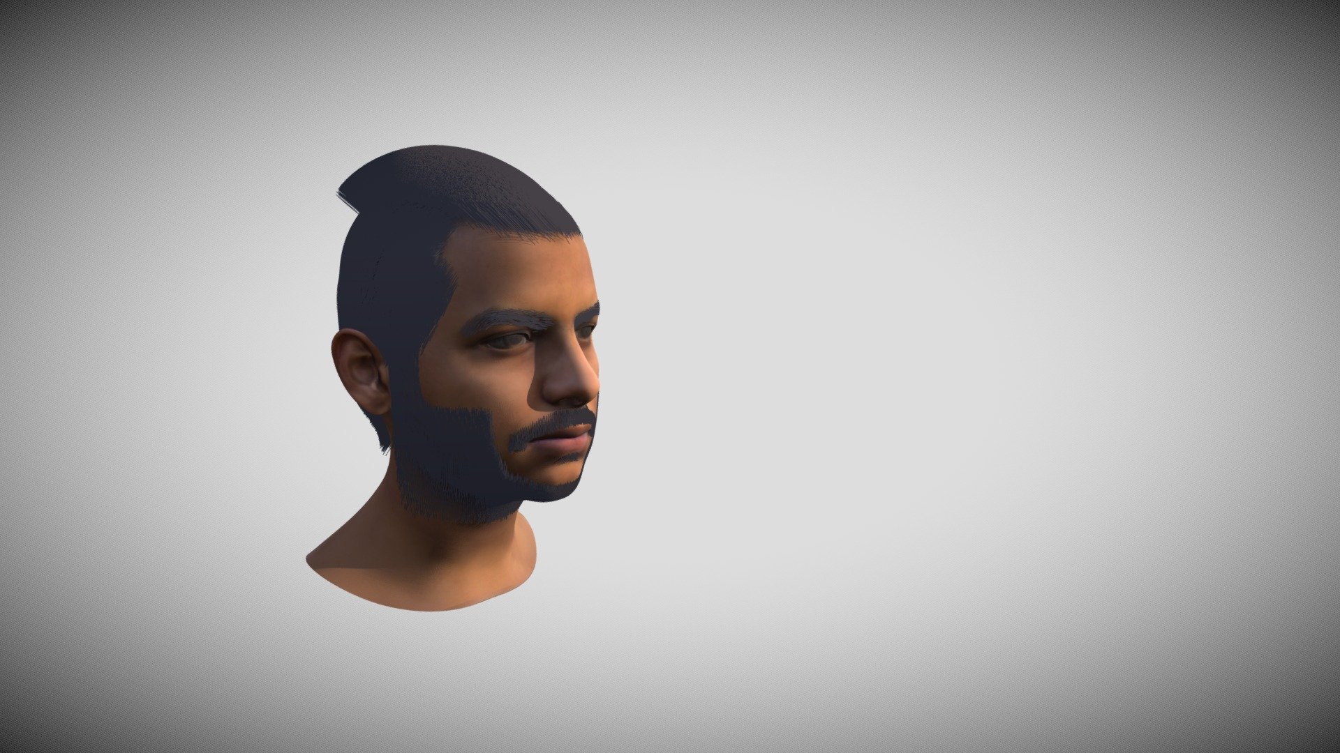 Head modeling - Lab work - 3D model by Mohammedss [b31f924] - Sketchfab