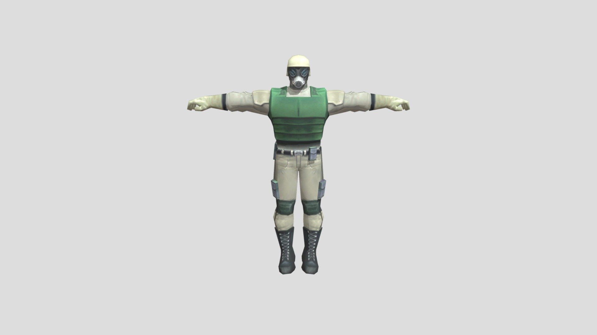 Banner Soldier - Hulk 2003 The Video Game [PC] - Download Free 3D model ...