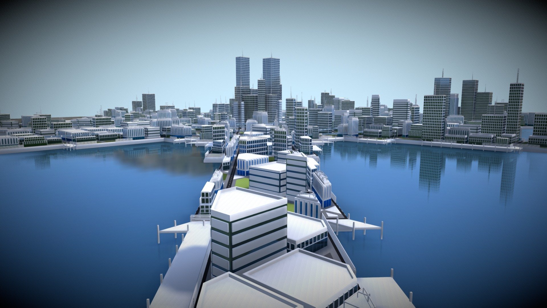 Sci-fi City 3001 - Buy Royalty Free 3D model by Giimann [b322604 ...