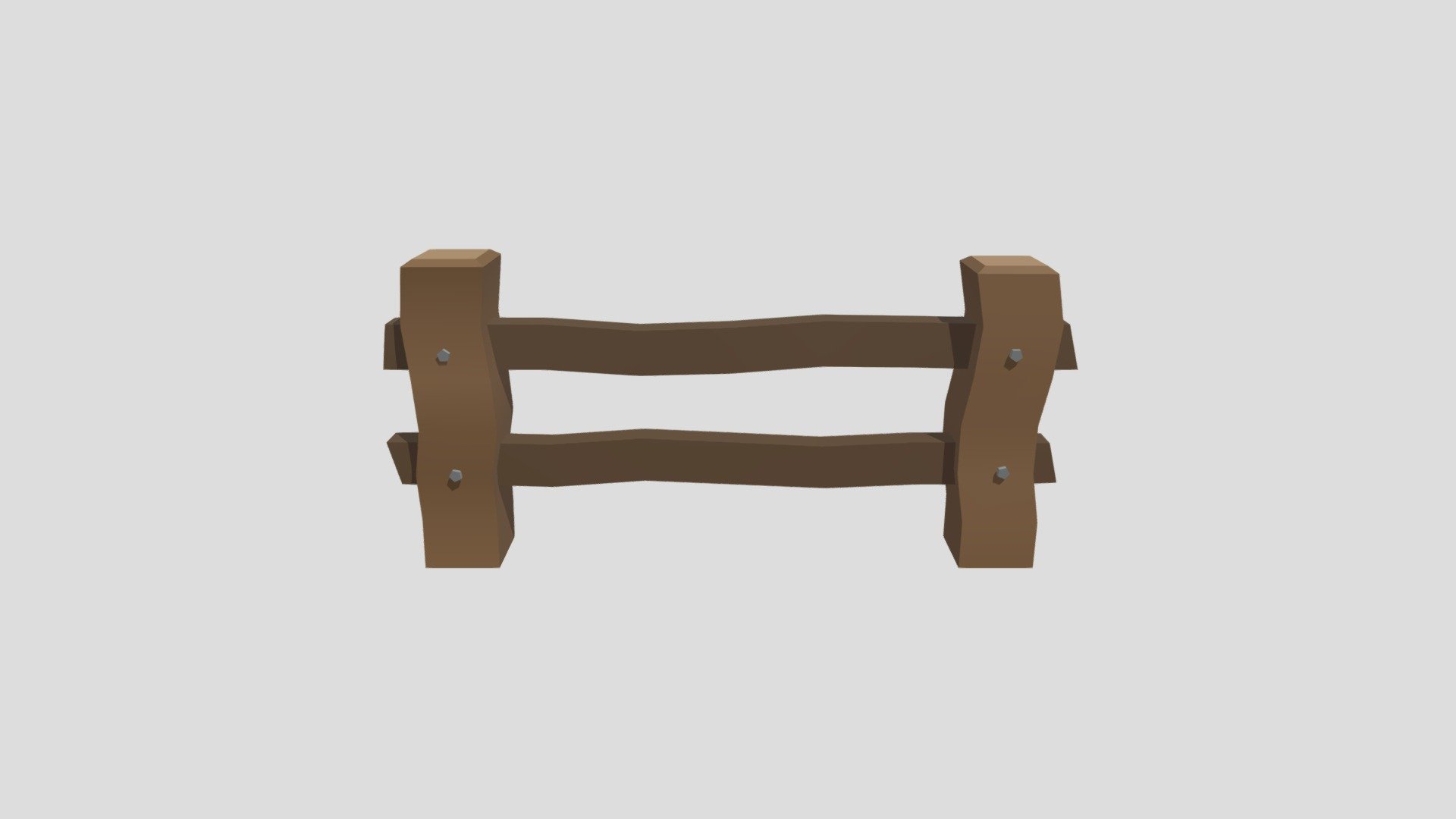Fence - 3D model by basvanharten [b323d1e] - Sketchfab