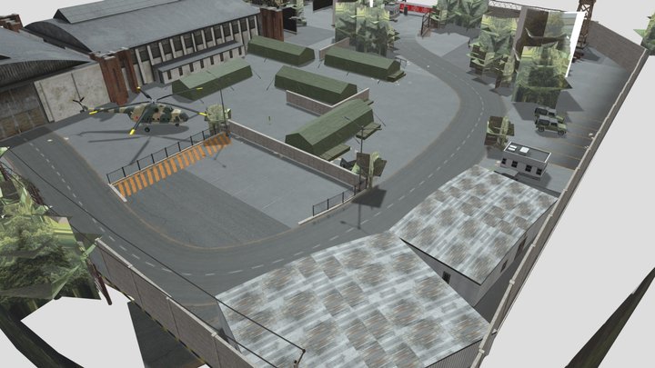 Military-base 3D models - Sketchfab