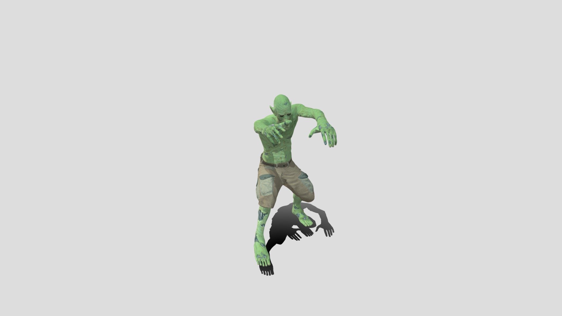 Walking zombie-elf - Download Free 3D model by TristanDesaulniers ...