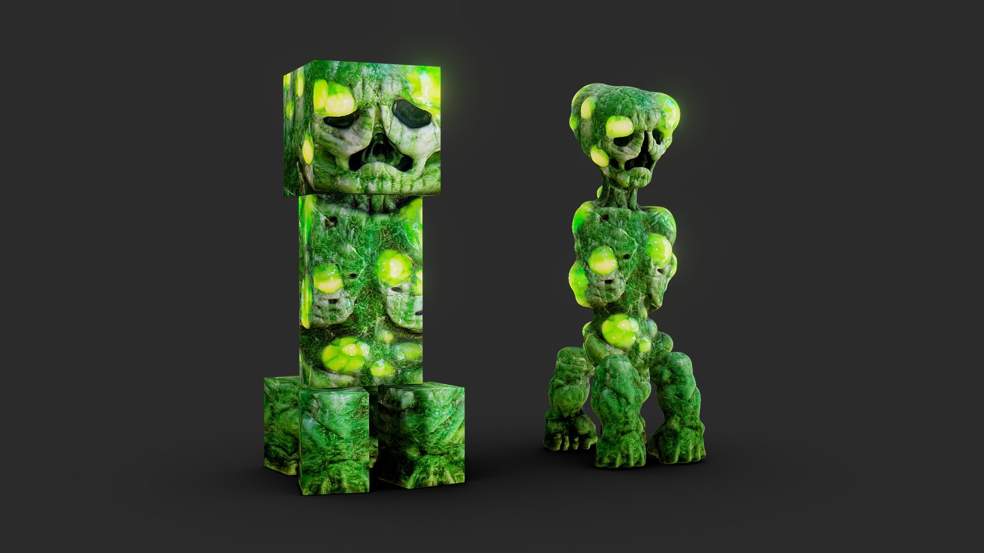 Creeper - Download Free 3D model by patrix [b326843] - Sketchfab