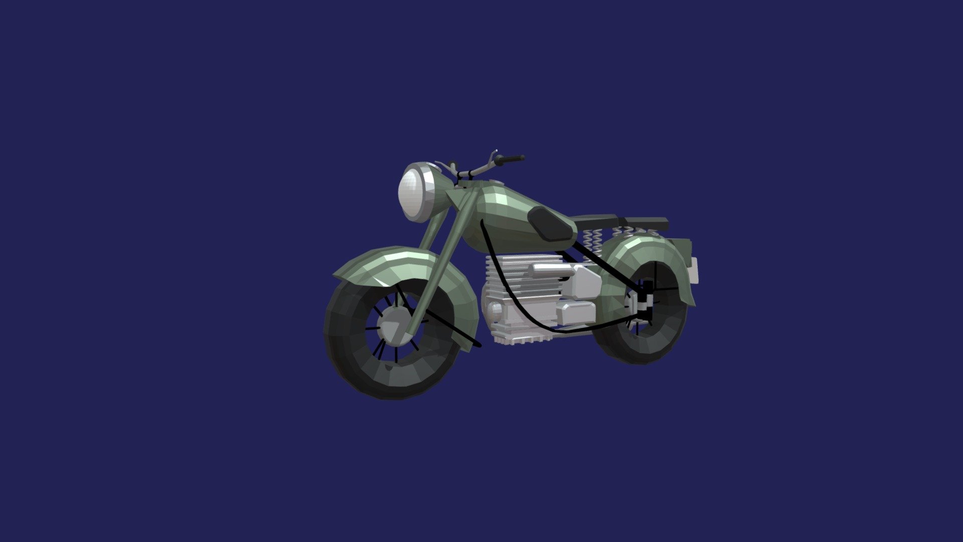 Sunbeam S8 - 1954 Bike - 3D model by Hasan Aasim (@hasan.asim14 ...